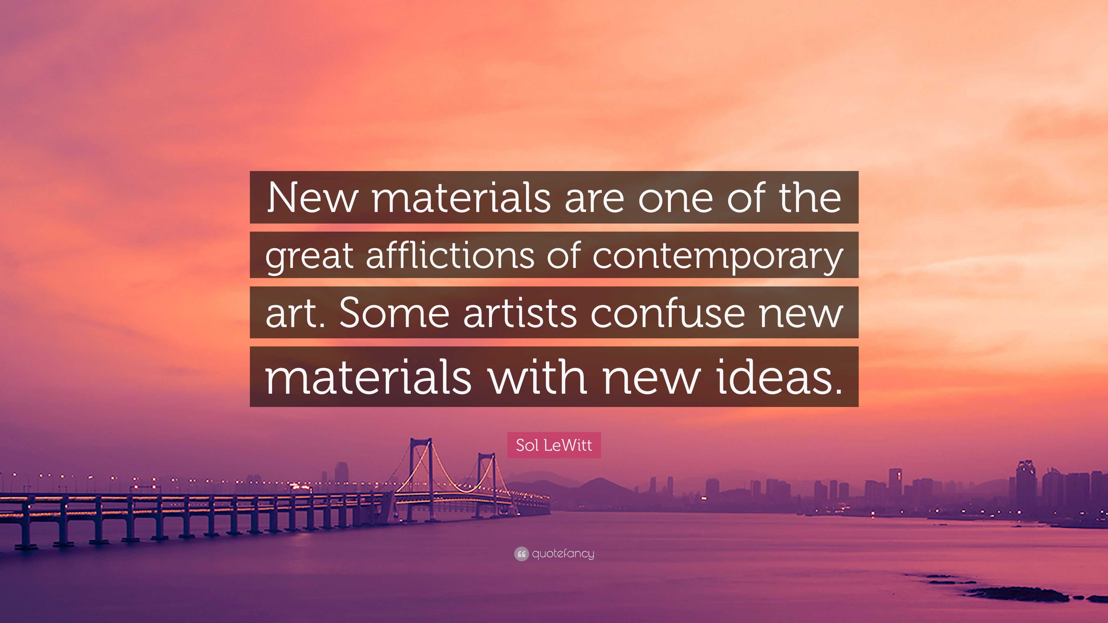 Contemporary Artist Quotes Picasso Said "the World Today Doesn't Make