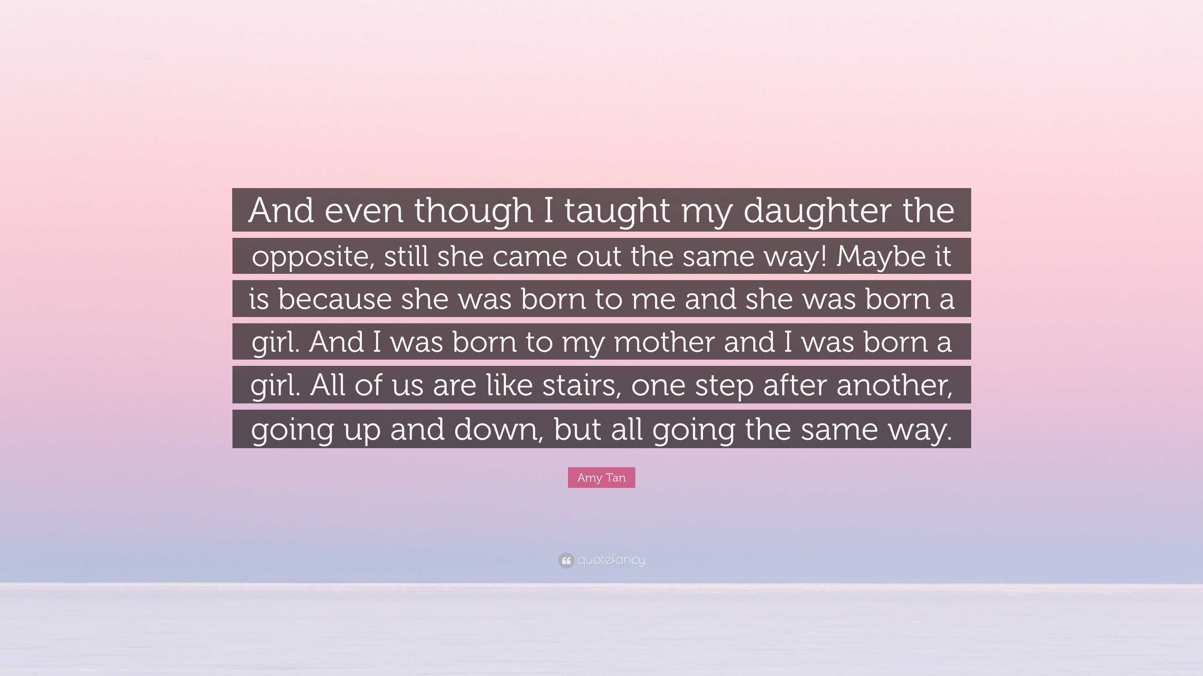 Amy Tan Daughter