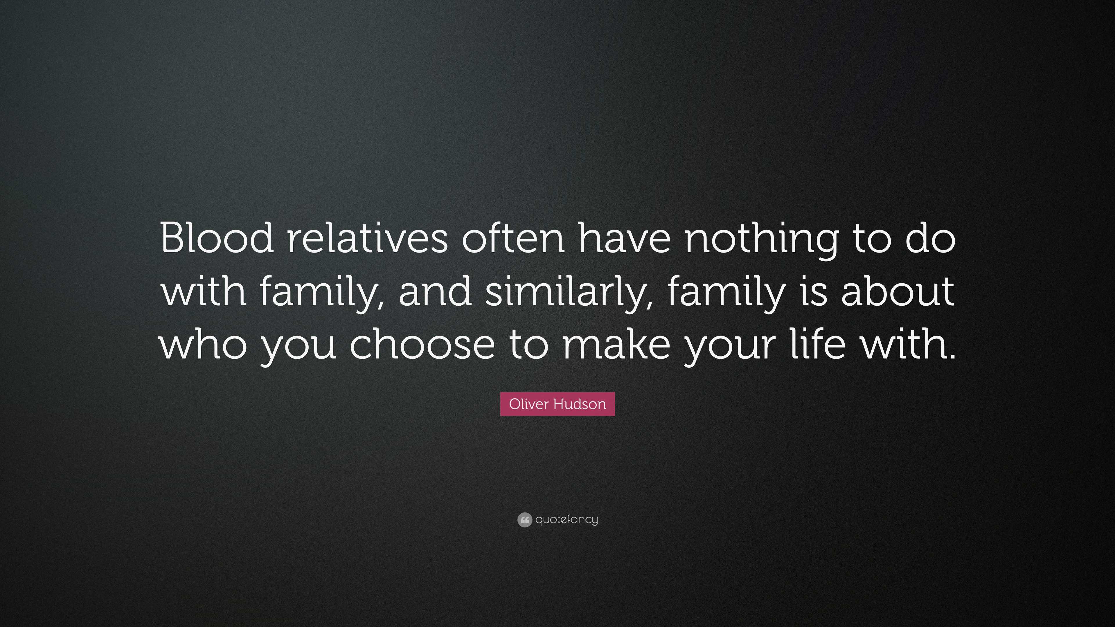 Blood Relatives Quotes