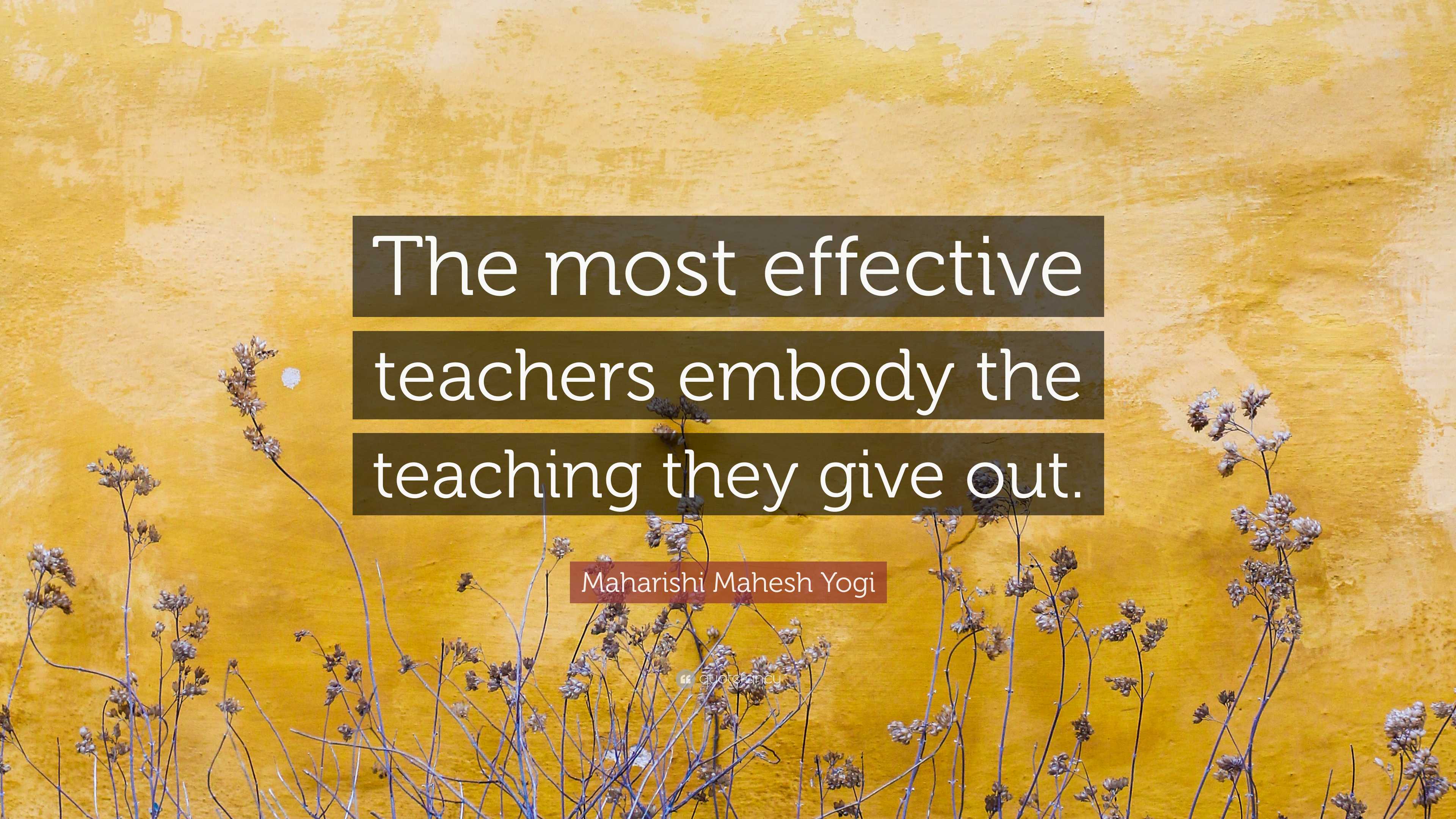 Maharishi Teach
