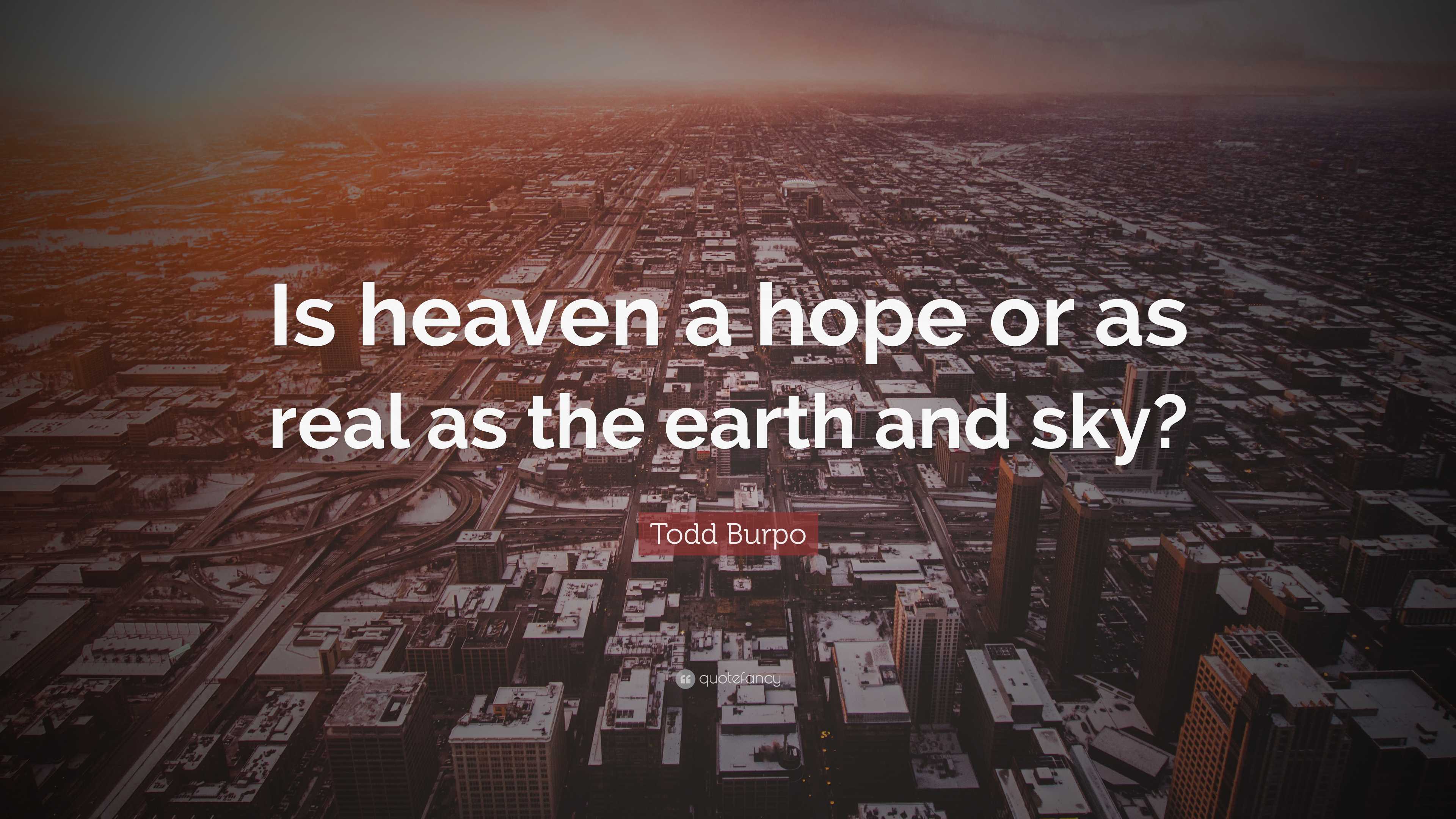 Heaven Is For Real Sky