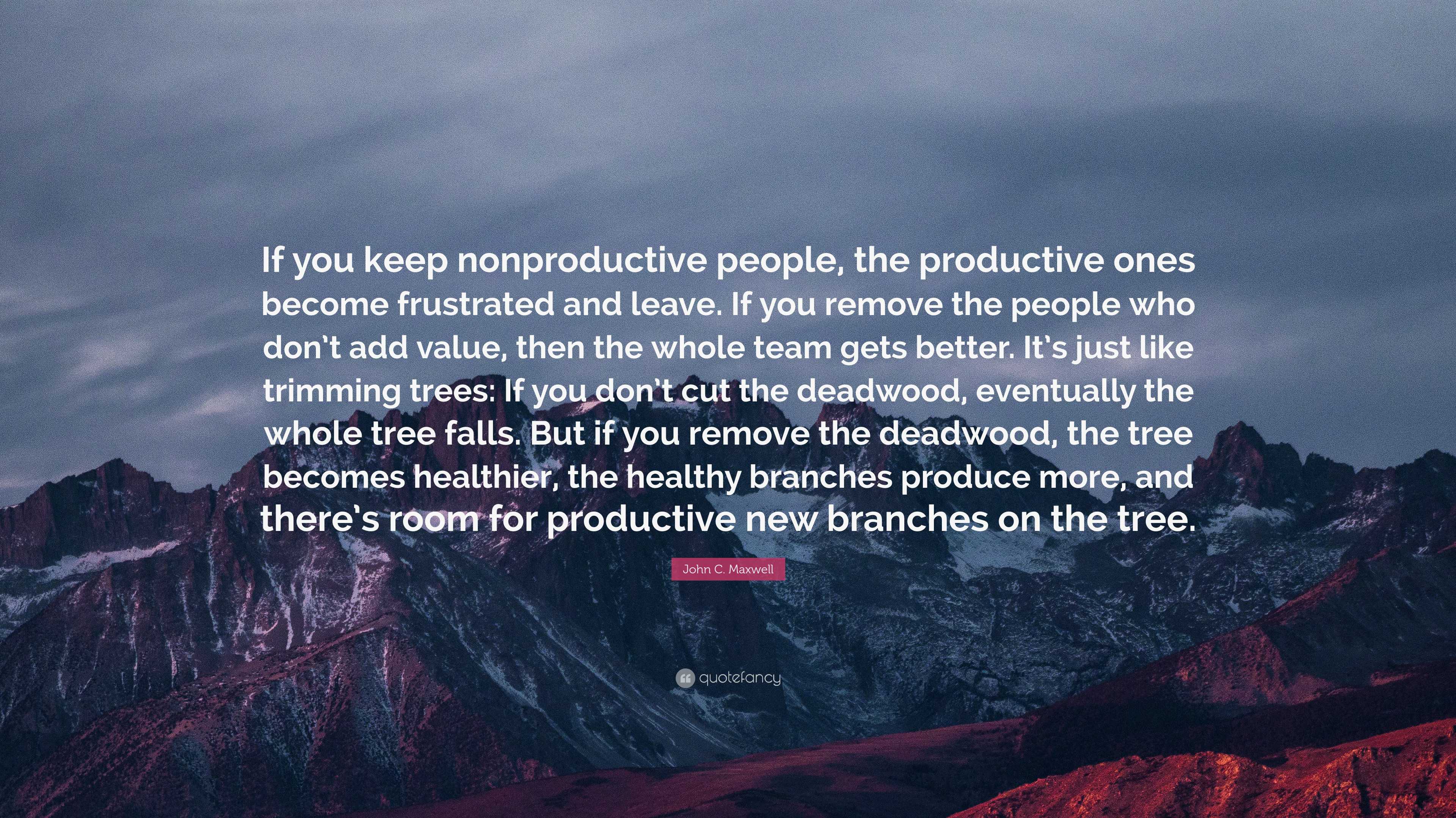 Non Productive Quotes It's Called BALANCE Quote Credit: