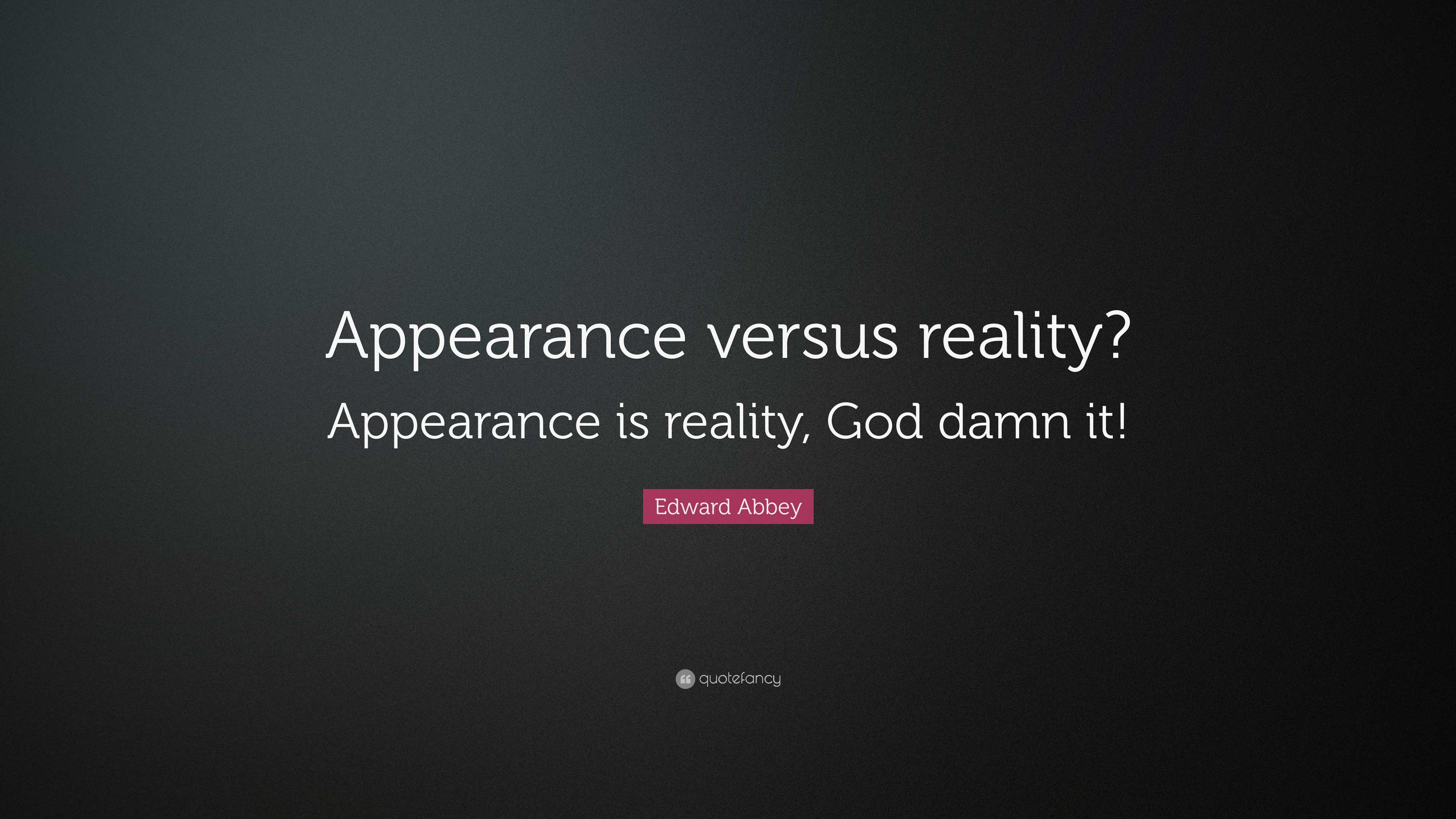 Reality Vs Appearance Quotes Top 10 Appearance Quotes BrainyQuote