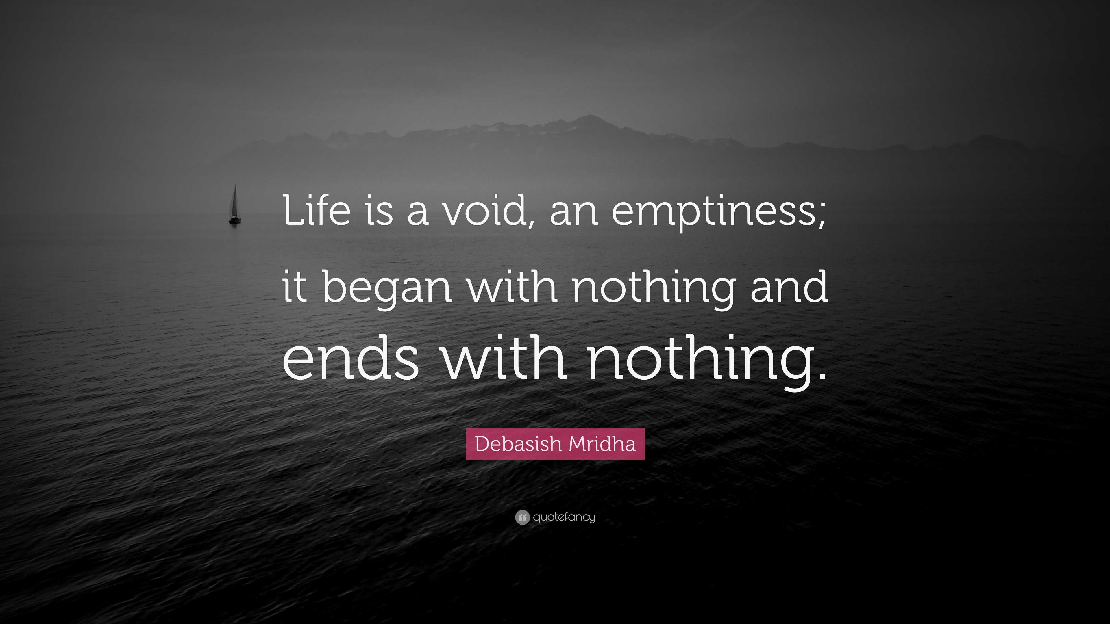 Life Void Quotes