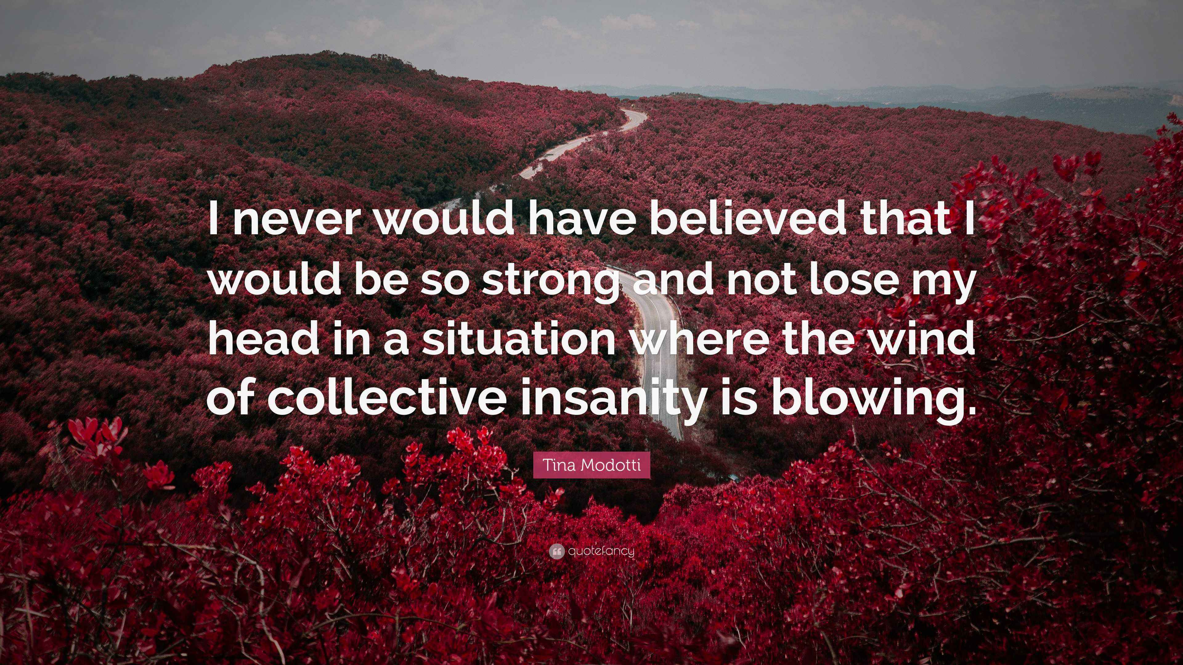 Tina Modotti Quote: “I never would have believed that I would be so ...