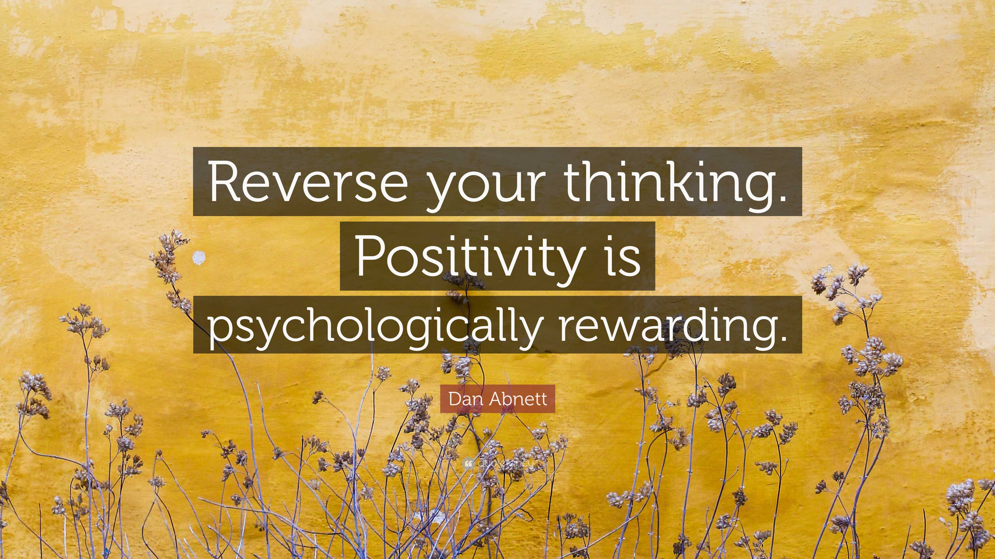 Reverse Thinking Quotes
