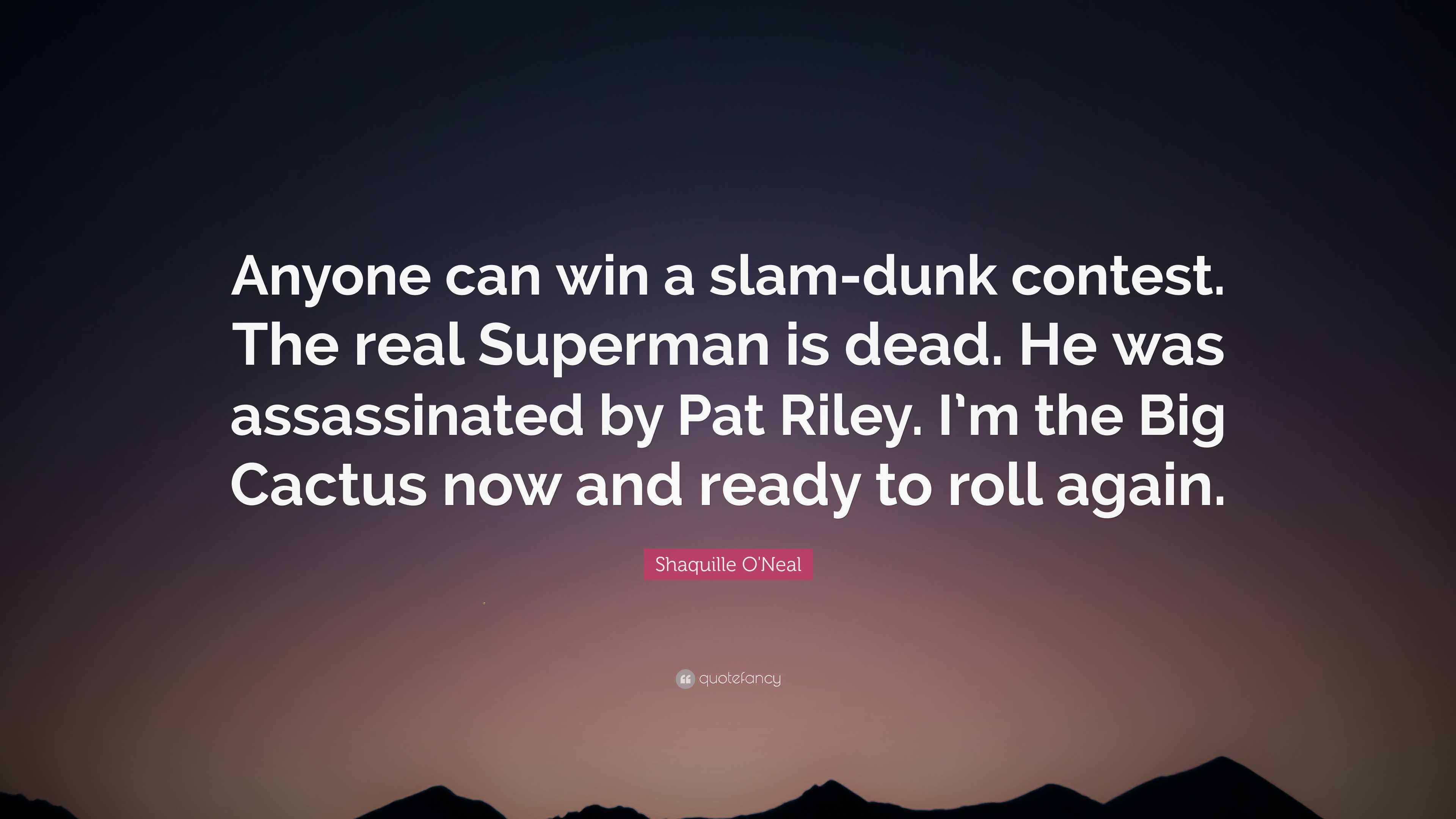 Dunk Contest Quotes Purple & Bold: The Good, The Bad And The Weird