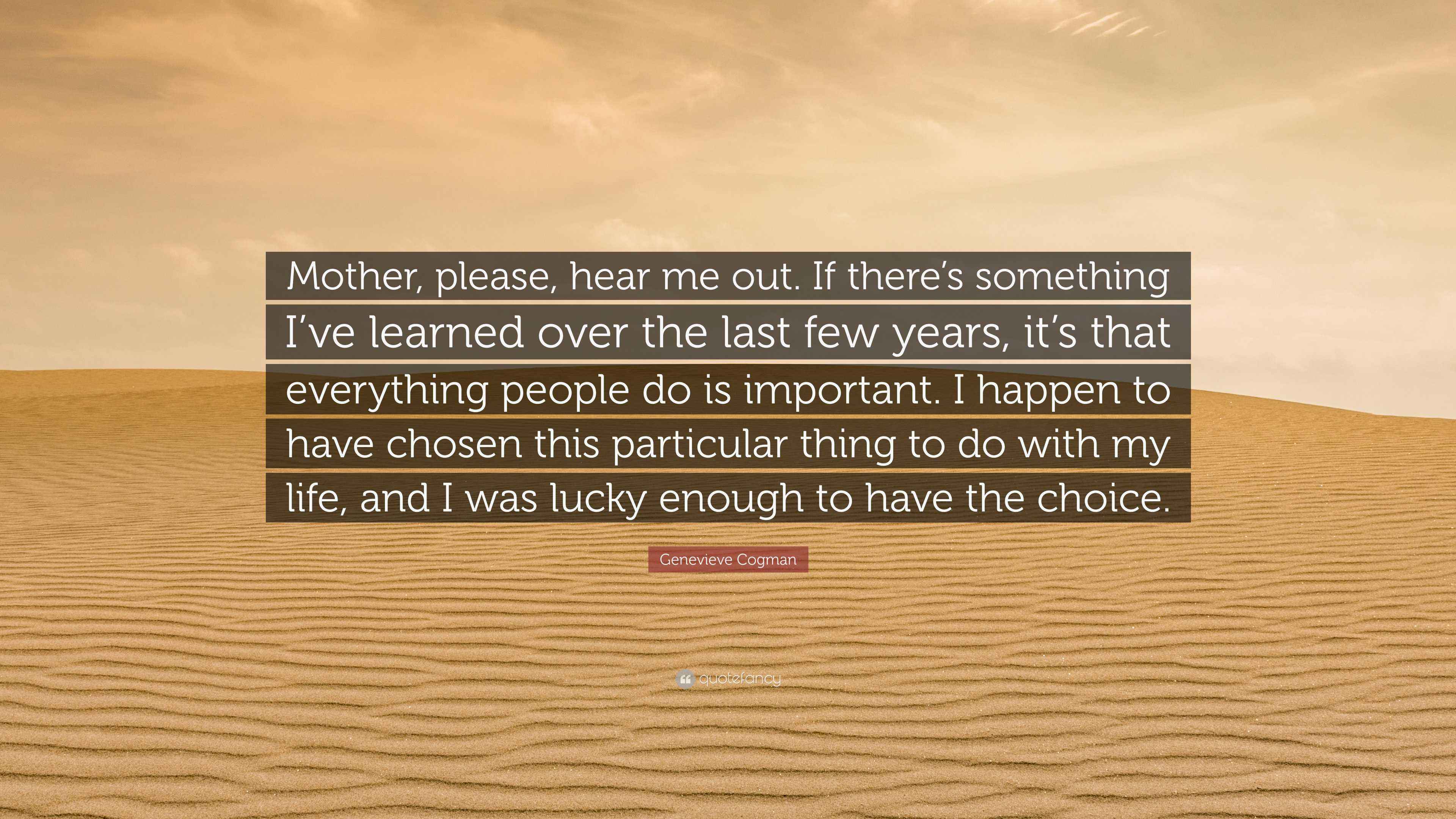 Genevieve Cogman Quote: “Mother, please, hear me out. If there’s ...