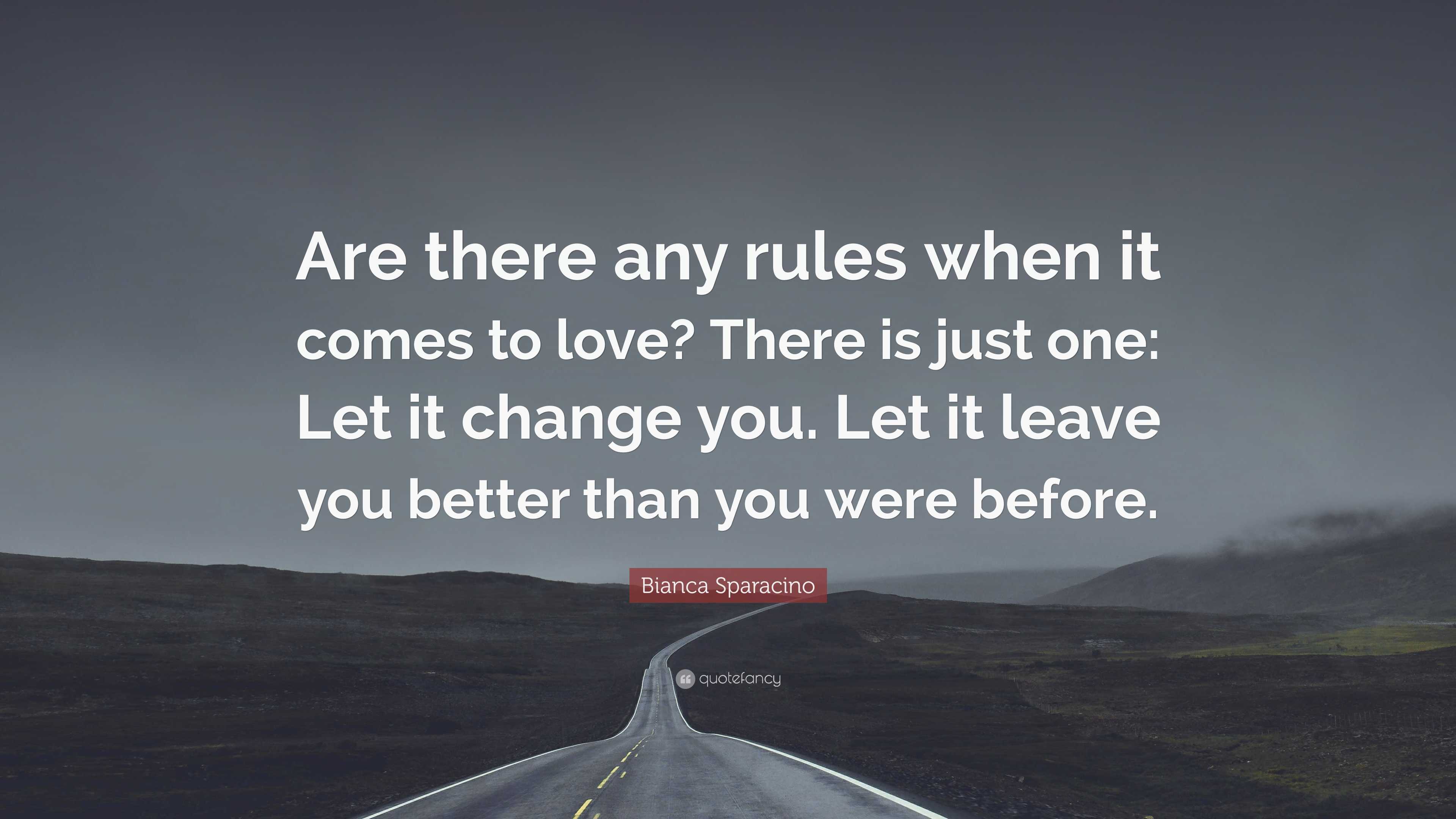 Bianca Sparacino Quote: “Are there any rules when it comes to love ...